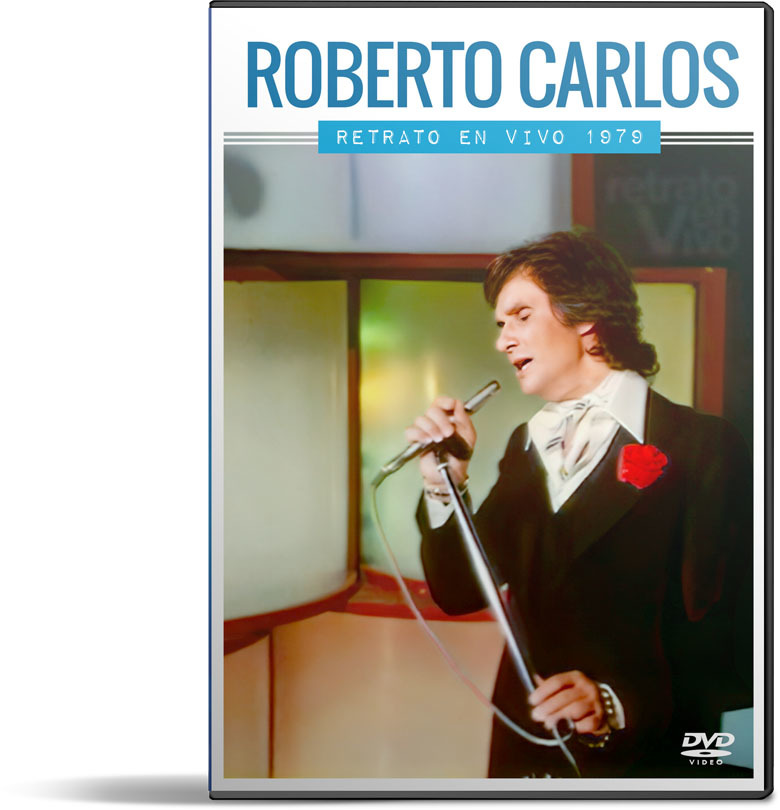 DVD Retrato En Vivo con Roberto Carlos - CLUBE DO REI