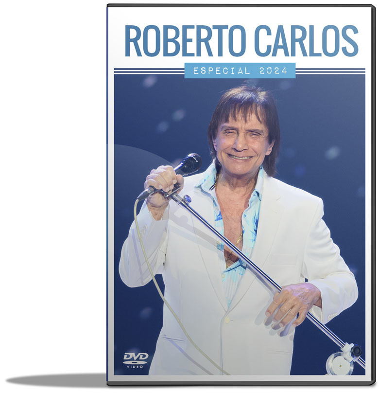 DVD Roberto Carlos Especial 2024 - CLUBE DO REI