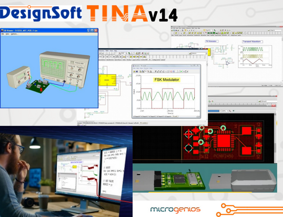 TINA 14 – BASIC Plus Edition – Simulador de circuitos eletrônicos ...