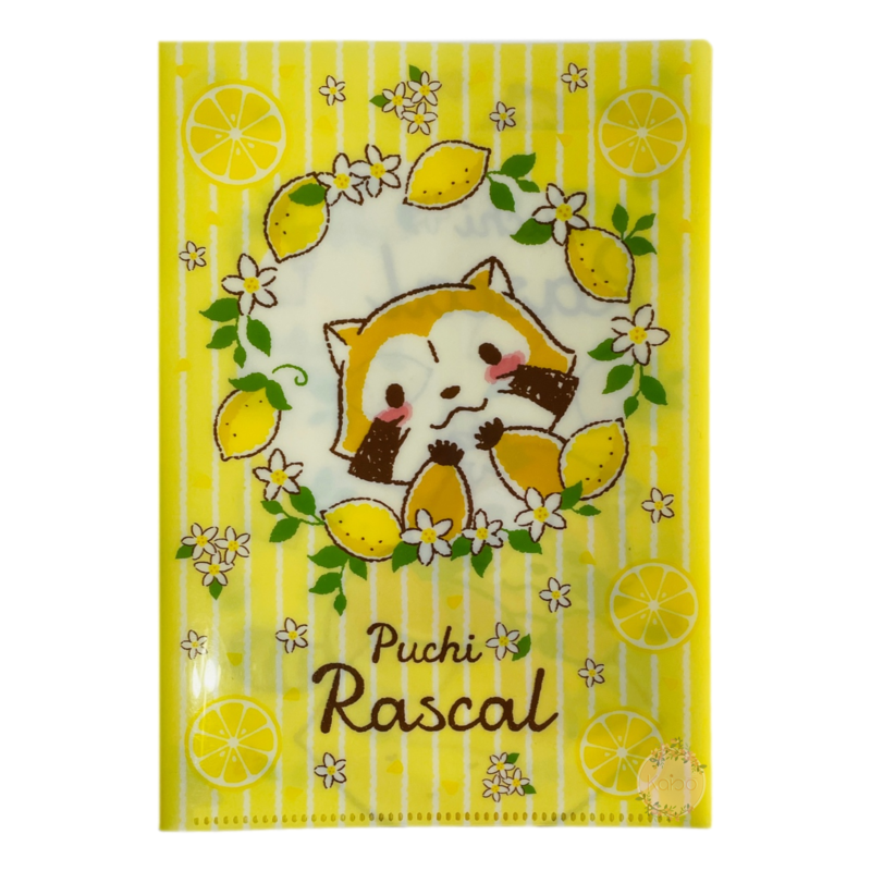 Pasta c/ 2 Bolsas PUCHI RASCAL Lemon - A5 - LOJAJPKAISO
